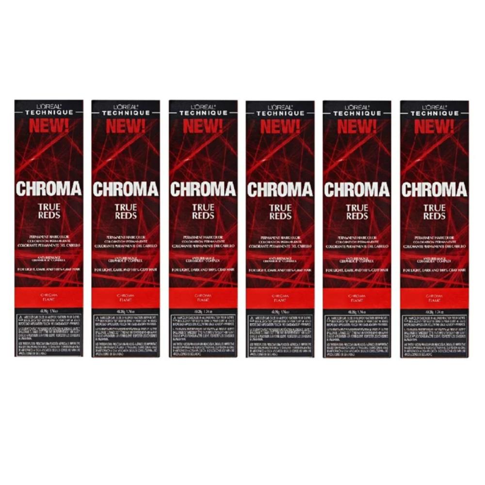 L'Oréal Chroma True Reds Permanent Hair Color – Beauty Supply 123 Outlet