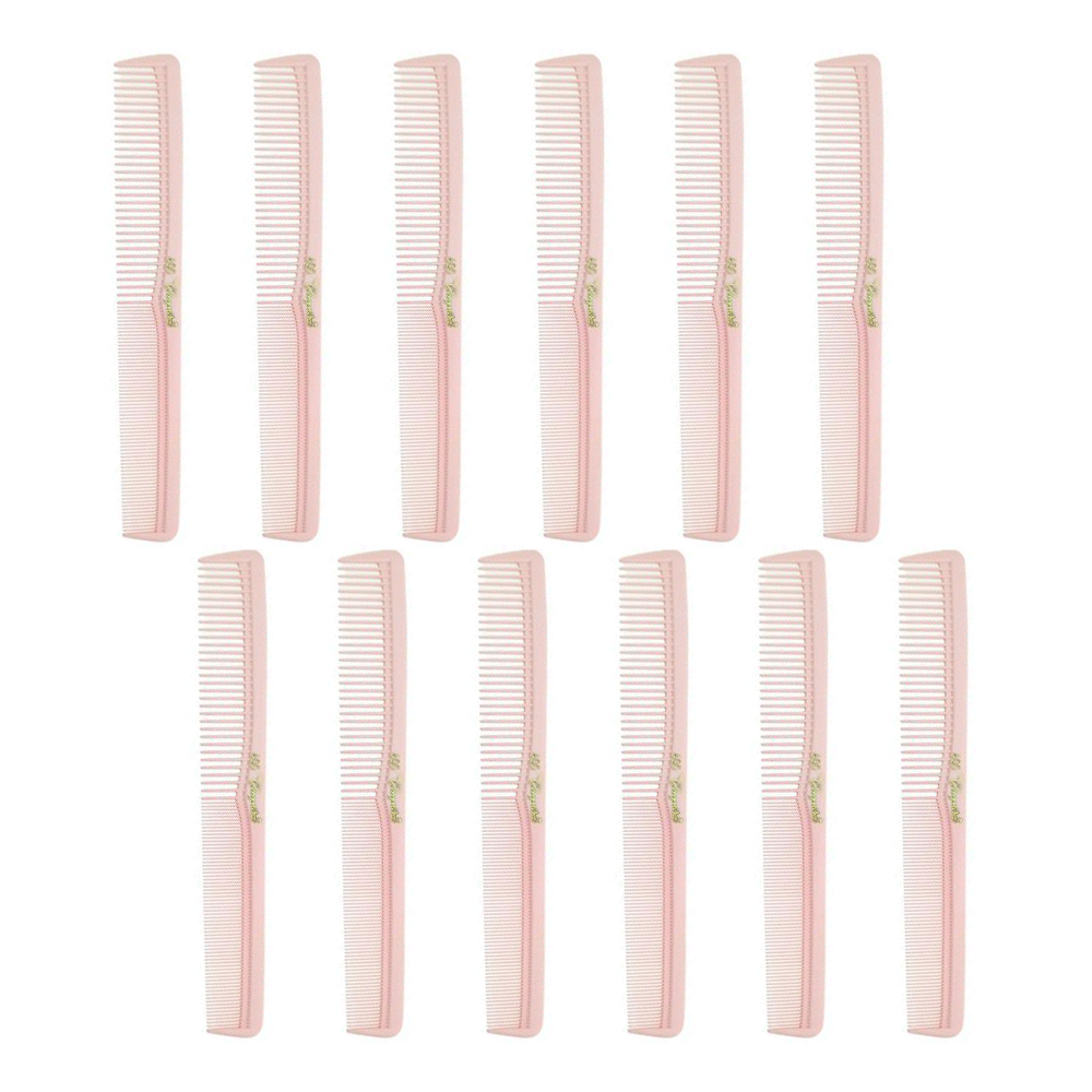 Cleopatra 7" Styling Combs #400 Light Pink - 12ct – Beauty Supply 123 ...