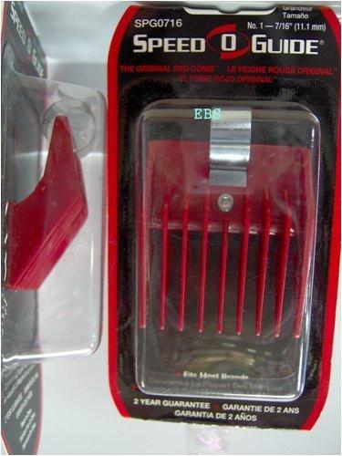 Speed-O-Guide No 1 Clipper Guide, Red – Beauty Supply 123 Outlet
