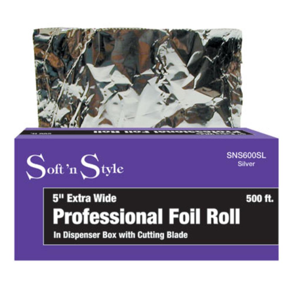 Soft 'N Style Professional Foil Roll 500ft- 5" – Beauty Supply 123 Outlet